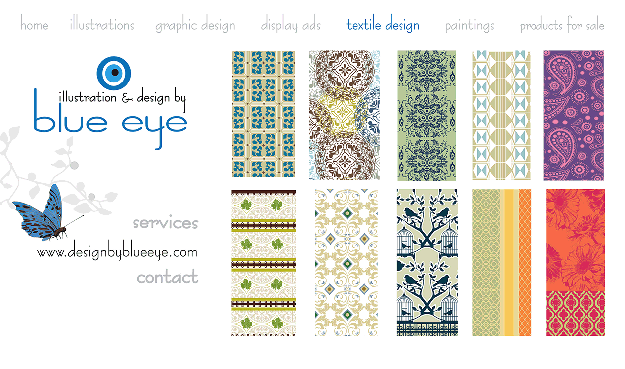 Textile Design Portfolio Ideas